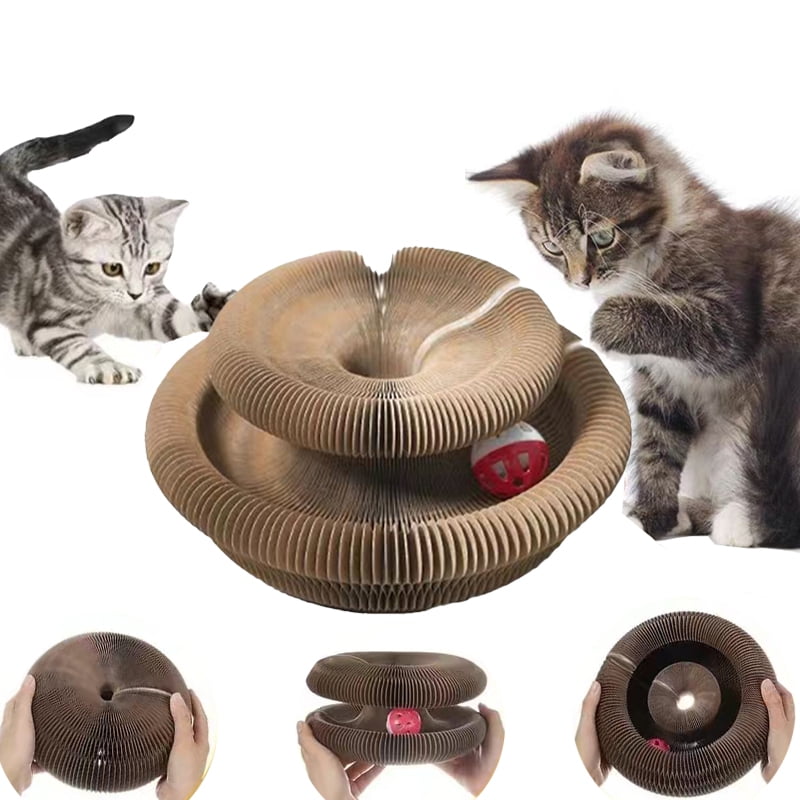 Magic Cat Toy Interactive Cats Ball Toys Kitten Game Training Stuff Fun ...