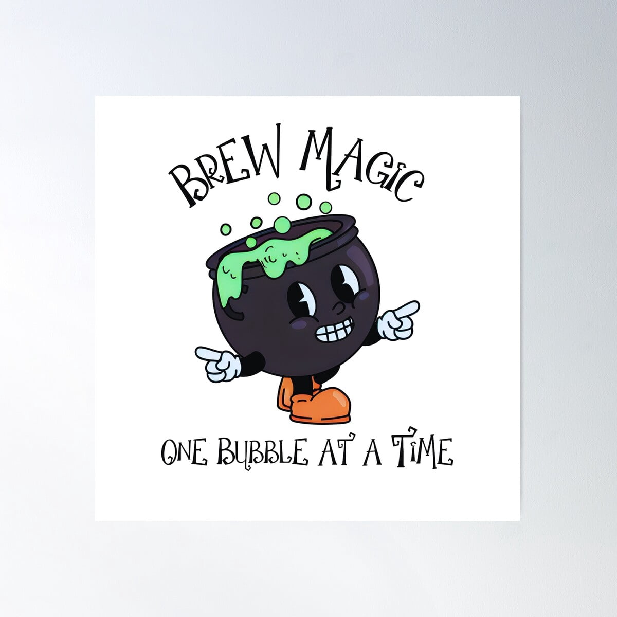 Magic Cauldron Poster Wall Art, Modern Wall Decor For Living Room ...