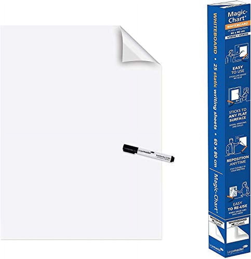 Magic Chart - White (Pack of 25 Sheets) - Walmart.com