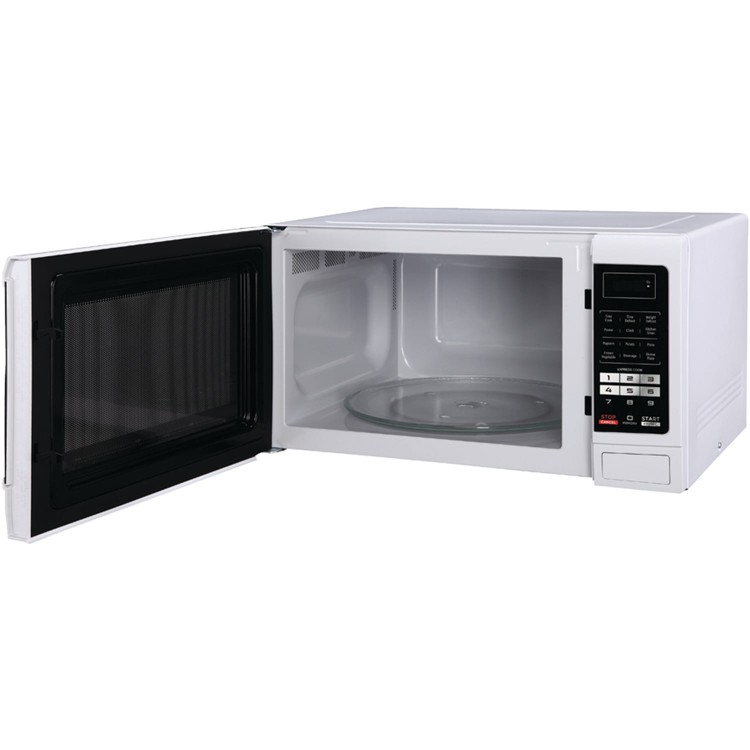 Magic Chef 1.6 cu ft Countertop Microwave Ovens in White - Walmart.com