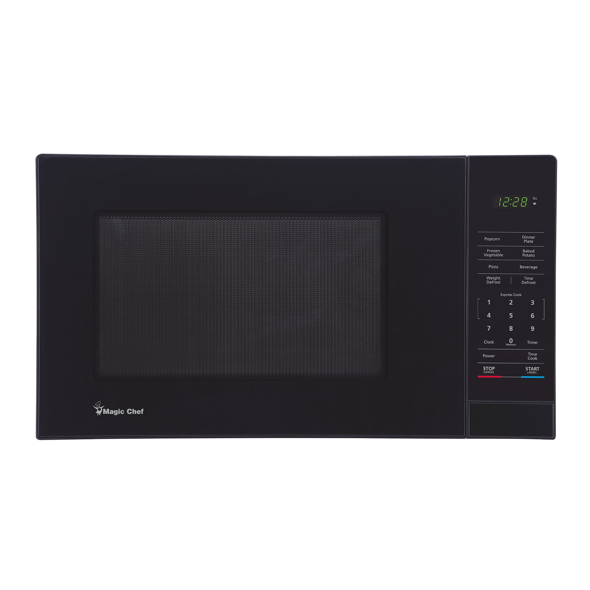 Open Box Magic Chef 1000 Watt 1.1 Cubic Feet Digital Touch Microwave ...