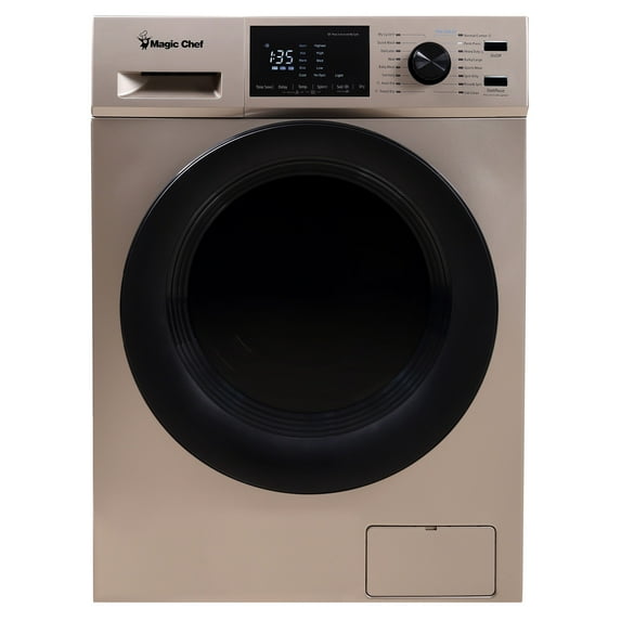 Magic Chef Compact Washer and Ventless Dryer Combo 2.7 Cu. ft. Electric ...