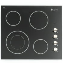 Magic Chef 24" Gas Cooktop with 4 Burners, Stainless Steel - Walmart.com