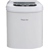 Magic Chef Small Machine, 27-lb. Capacity Portable Countertop Ice Maker ...