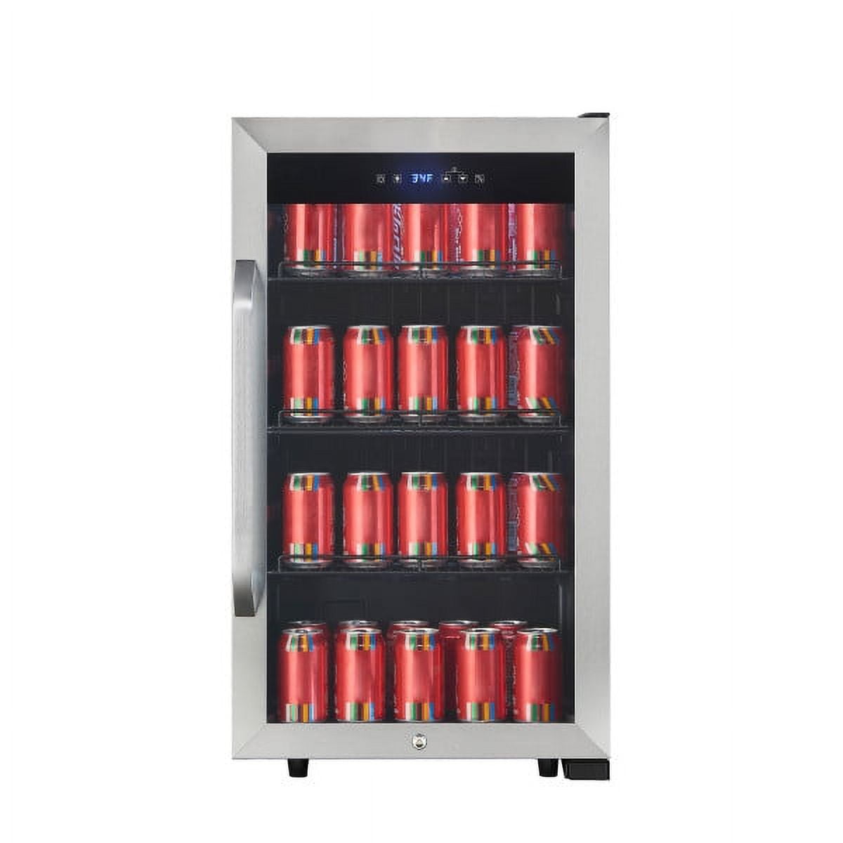 Free Shipping! Magic Chef 3.1 Cu Ft Commercial Beverage Cooler LED ...
