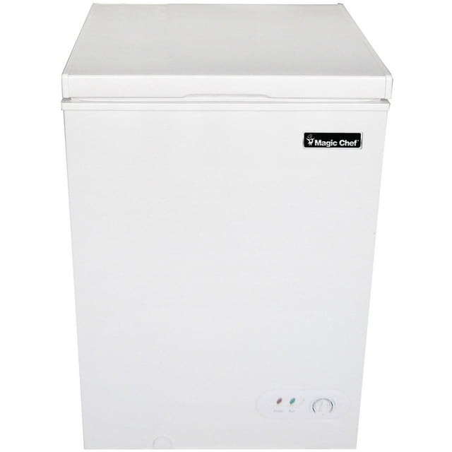 Magic Chef 3.5 Cu. Ft. Chest Freezer in White - Walmart.com