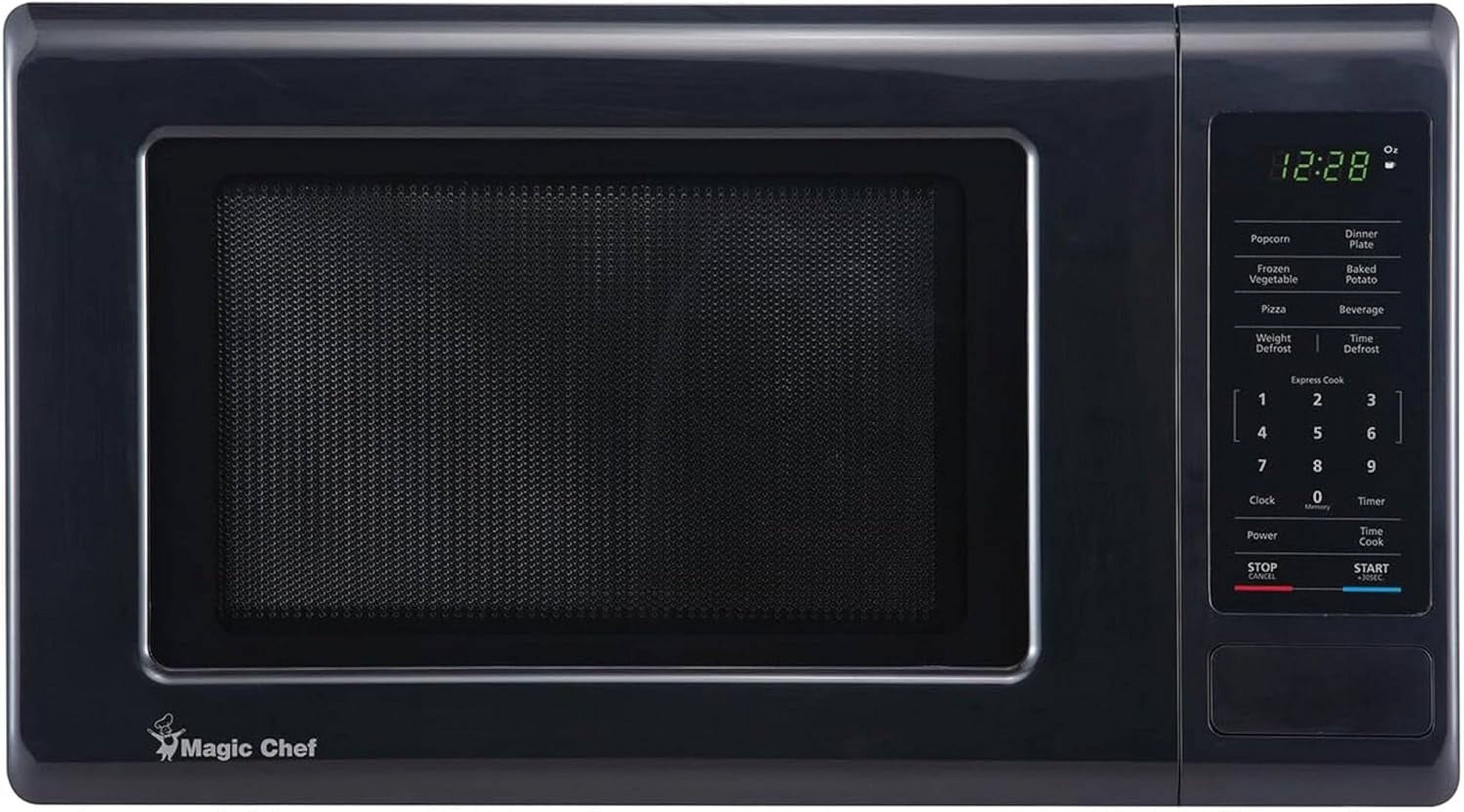 Magic Chef Countertop Microwave Oven, Small and Compact, 1100 Watt, 1.6 ...