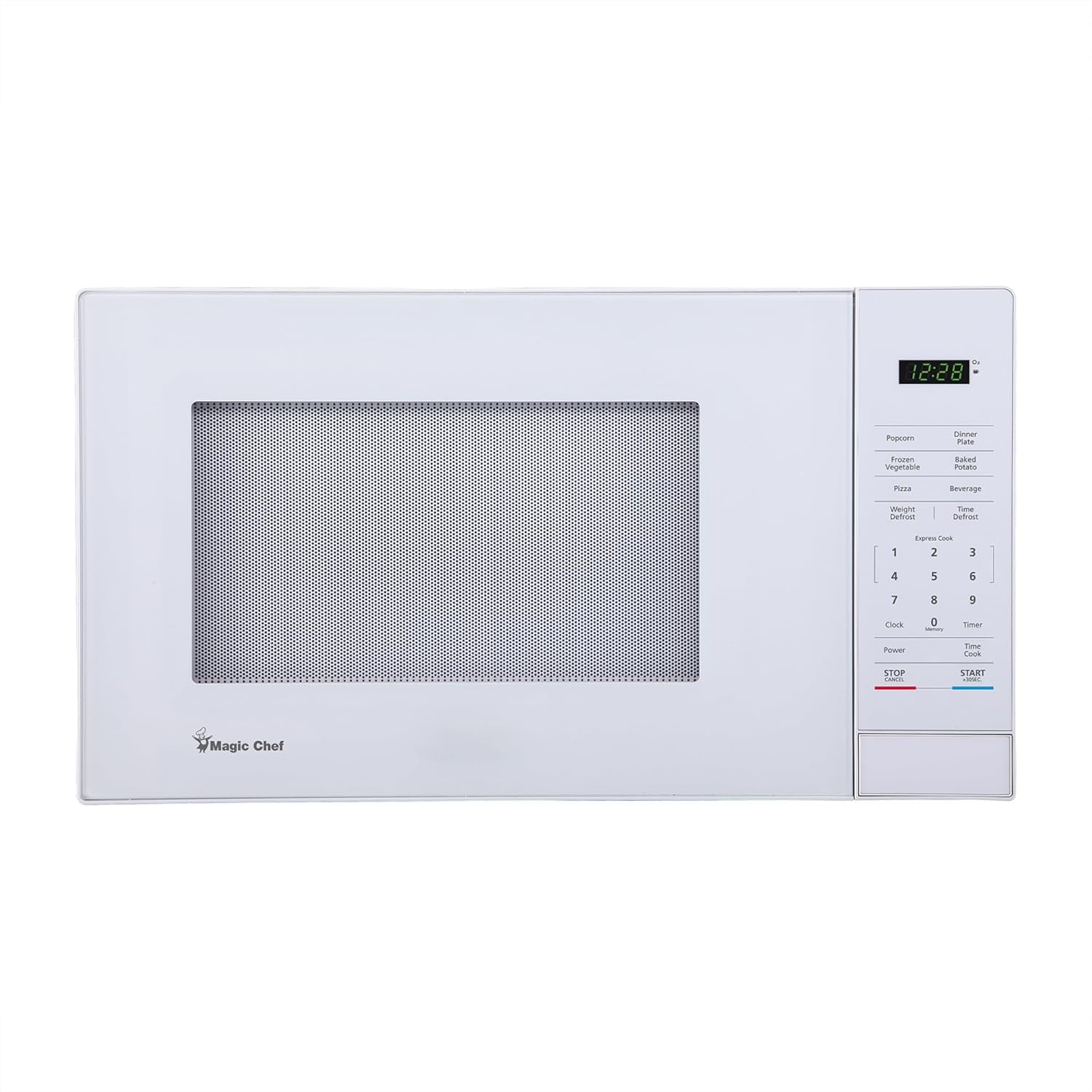 Magic Chef Countertop Microwave Oven, Small and Compact, 1100 Watt, 1.6 ...