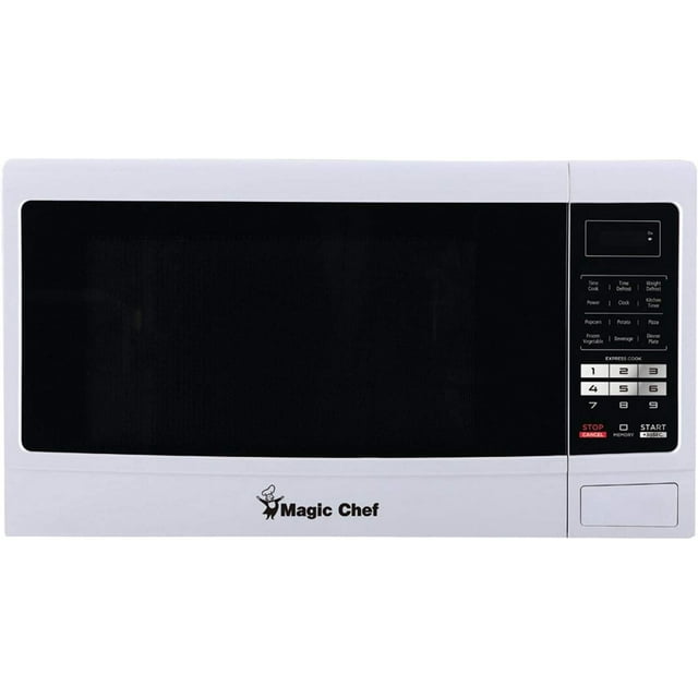 Magic Chef Countertop Microwave Oven, Small and Compact, 1100 Watt, 1.6 ...