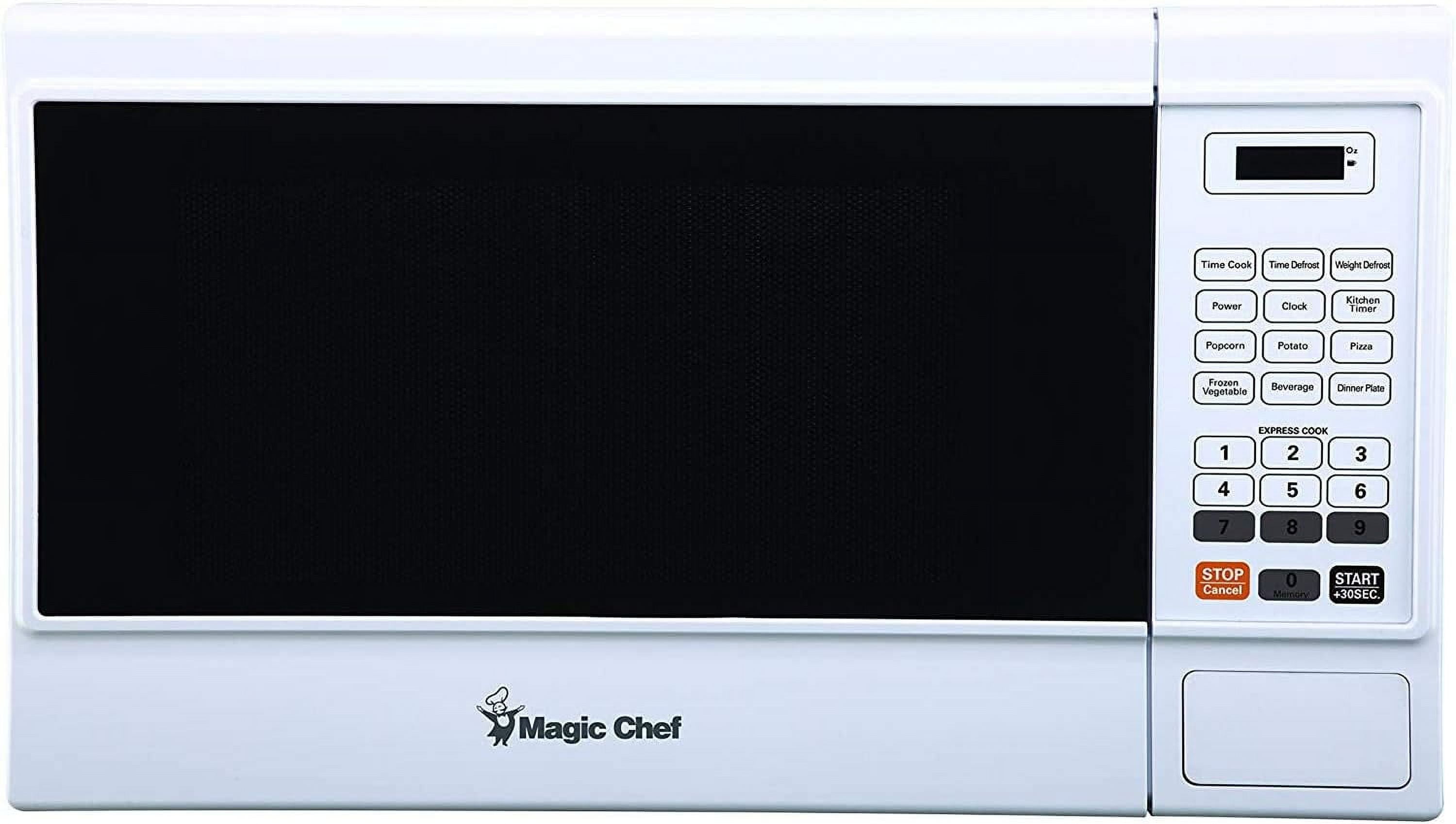 Magic Chef Countertop Microwave Oven, 1.6 Cu Ft, 1100 Watt, Compact ...