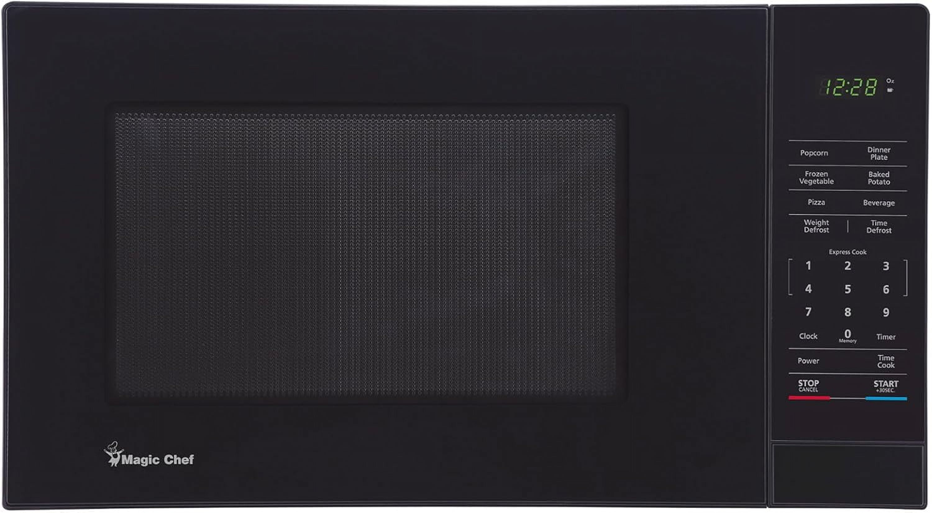 Magic Chef Countertop Microwave Oven, Small and Compact, 1100 Watt, 1.6 ...