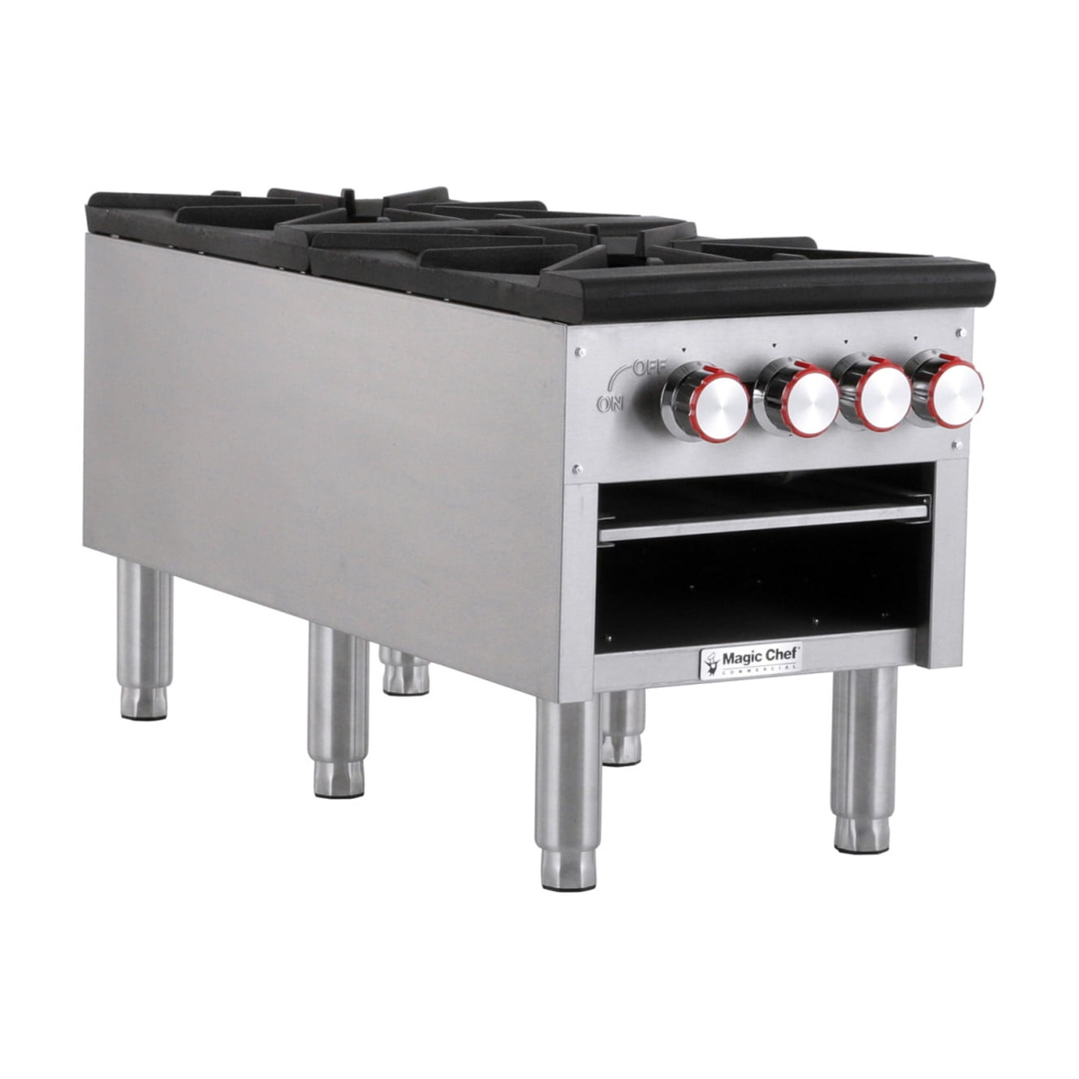 Magic Chef Commercial Commercial Double Stock Pot Countertop Gas ...