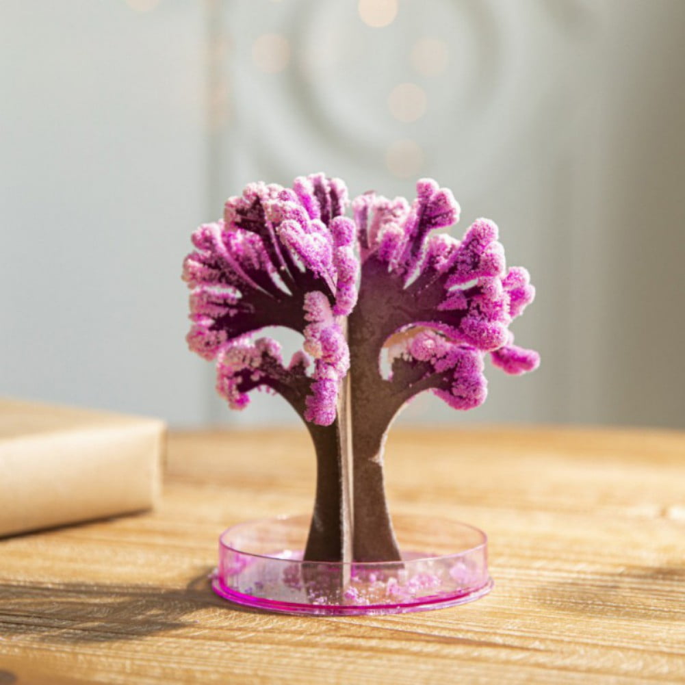 Magic Cherry Blossom Tree,Magic Growing Tree Paper Sakura Crystal Trees ...