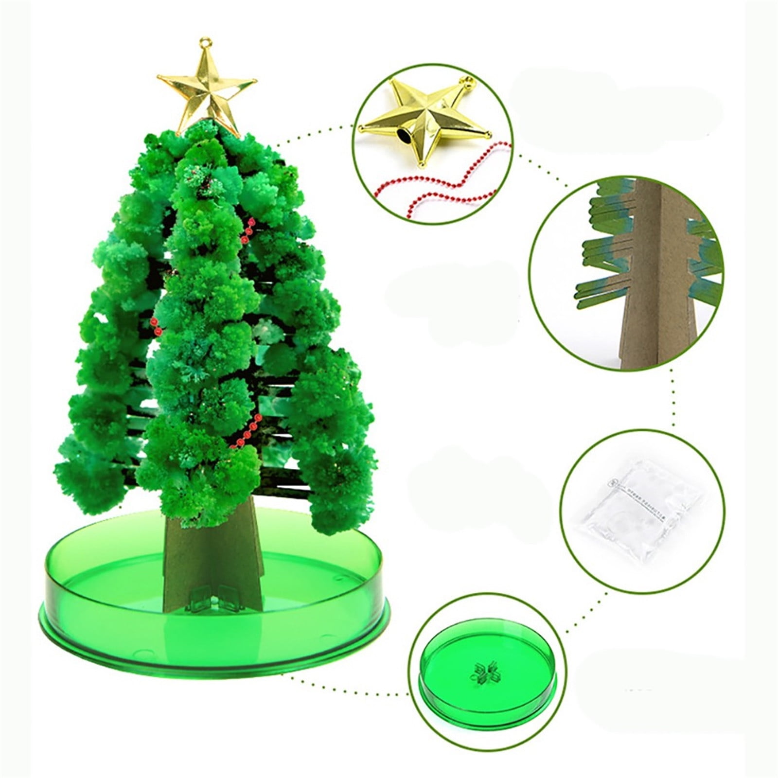 Magic Christmas Tree,Magic Funny Tree,Growing Christmas Tree,Crystal ...