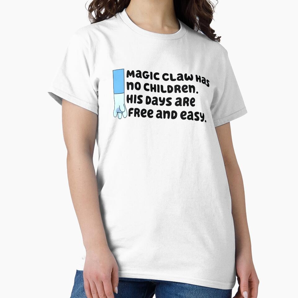 Magic Claw Has No Children, Blãºã©Y Heeler Classic T-Shirt - Walmart.com