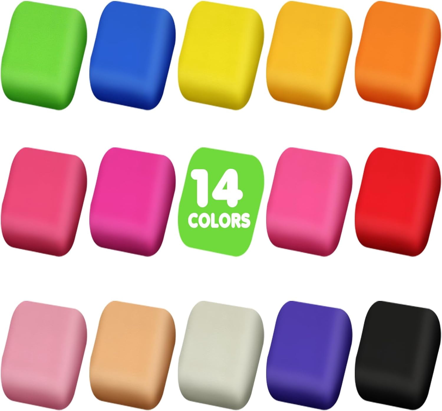 Magic Clay - Multicolor - Air Dry Clay, Modeling Clay for Kids with ...