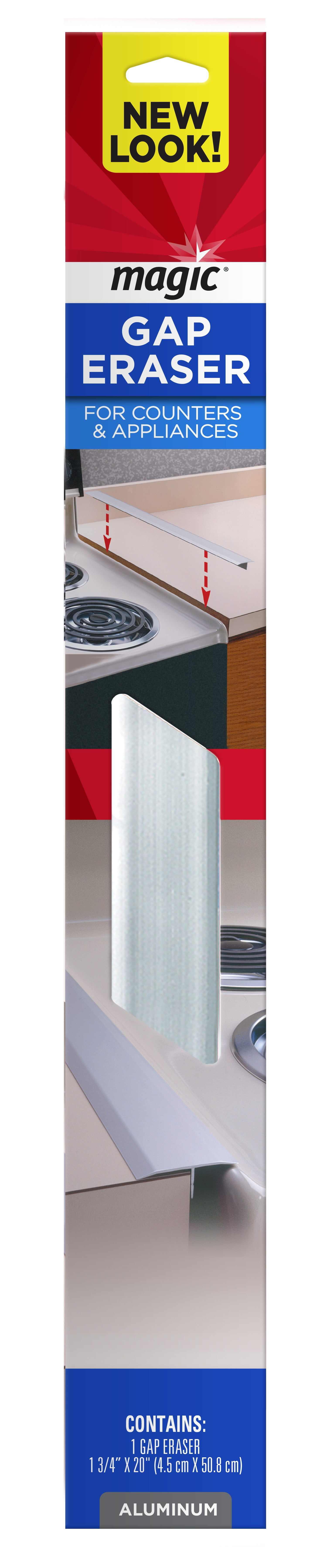 Magic Clean Products Aluminum Counter and Appliance Gap Eraser ...