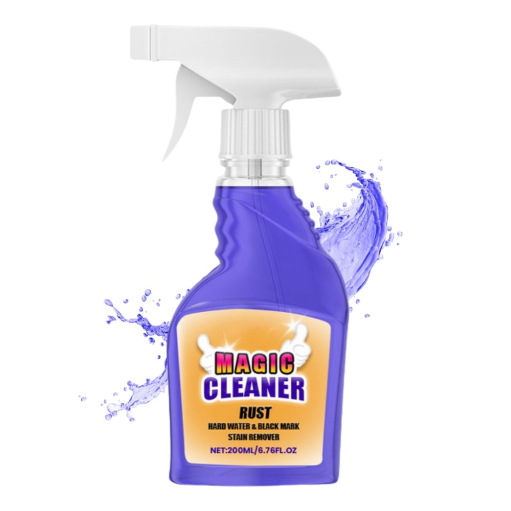 Magic Cleaner Rust Stain, Hard Water Calcium Remover for Concrete ...