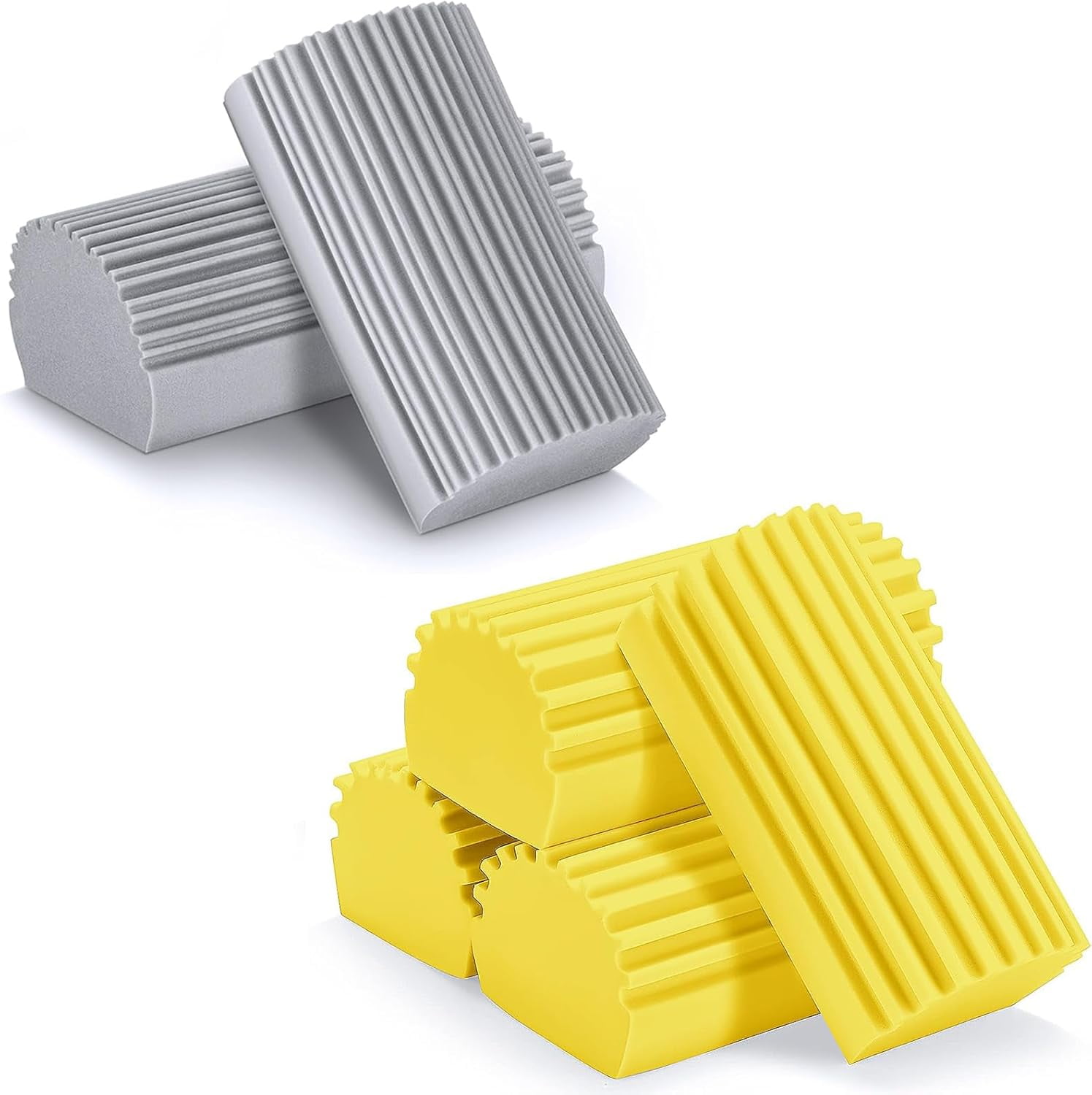 𝟔𝐏𝐚𝐜𝐤 𝐃𝐚𝐦𝐩 𝐂𝐥𝐞𝐚𝐧 𝐃𝐮𝐬𝐭𝐞𝐫 𝐒𝐩𝐨𝐧𝐠𝐞, Magic Cleaning Sponge Baseboard Cleaner ...