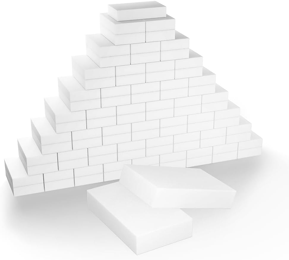 Magic Cleaning Sponges Eraser for Kitchen Bathroom Bathtub Floors, Non ...