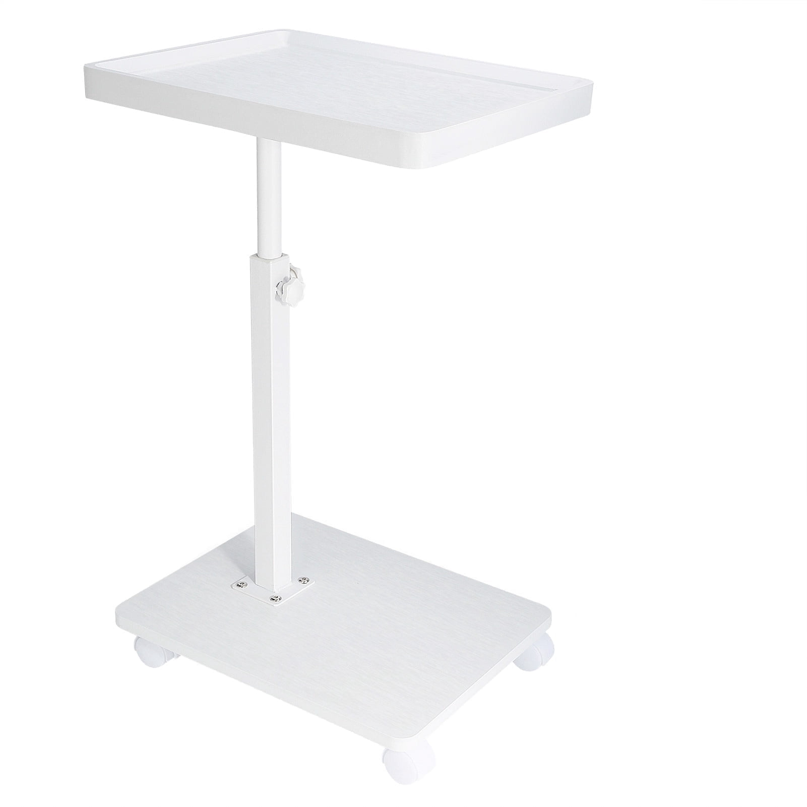 Magic Co Adjustable Height Rolling Table - 15.75x11.8in Top, 17.7–31 ...