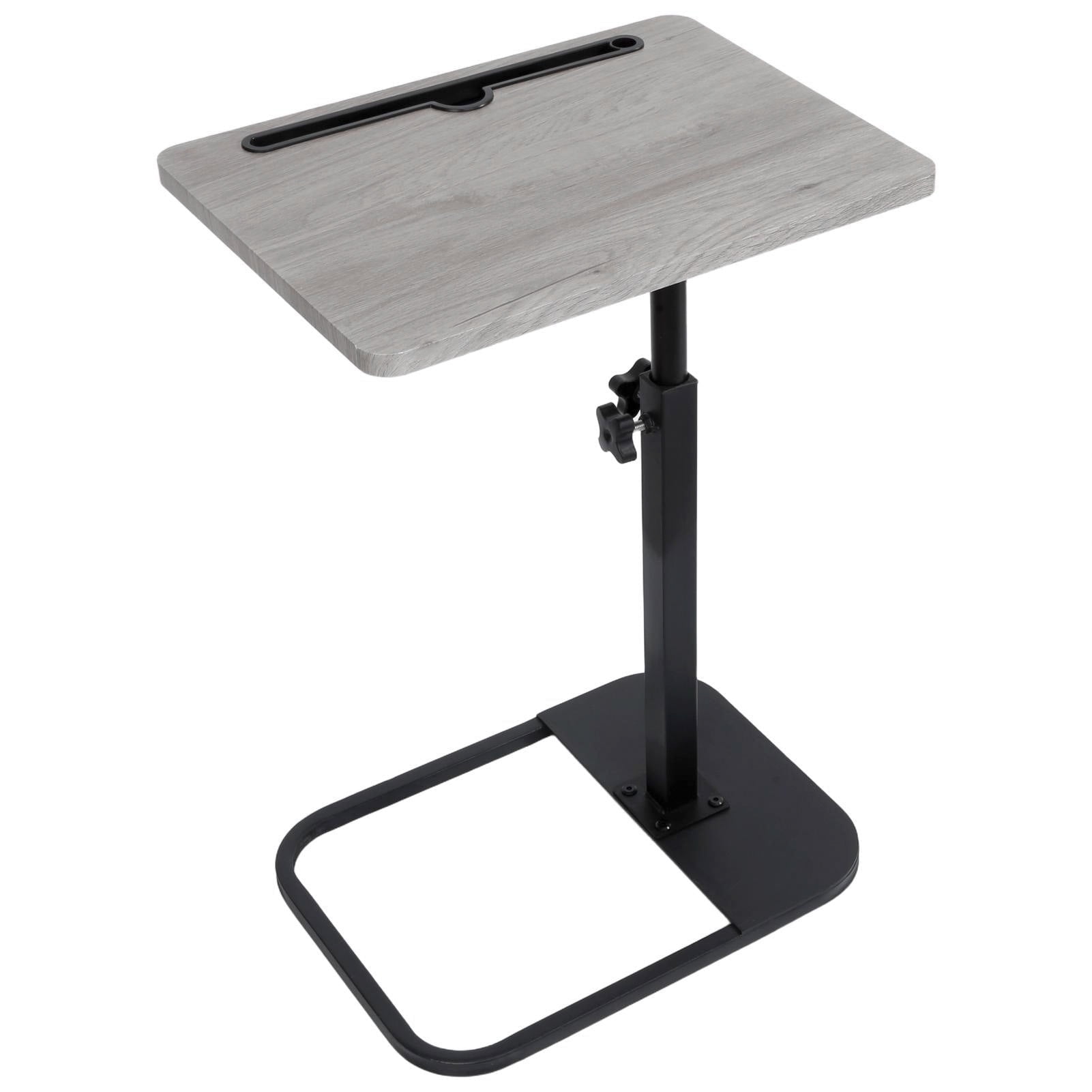Magic Co. Adjustable Height Side Table - Space-Saving C-Shaped Design ...