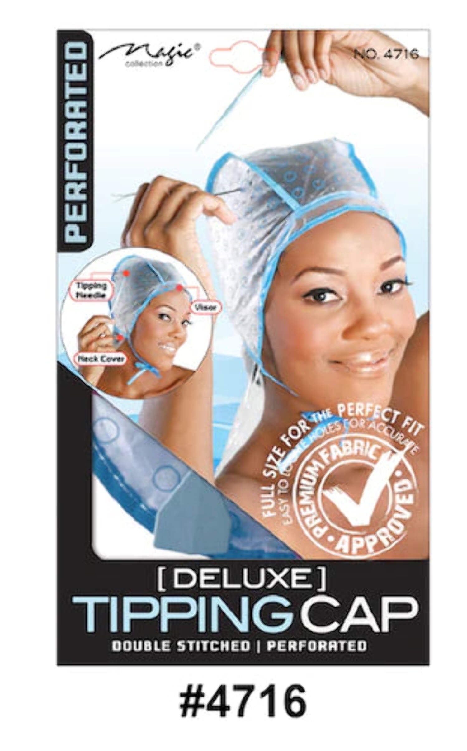 Magic Collection Deluxe Tipping Cap, Perforated, Double Stitched ...