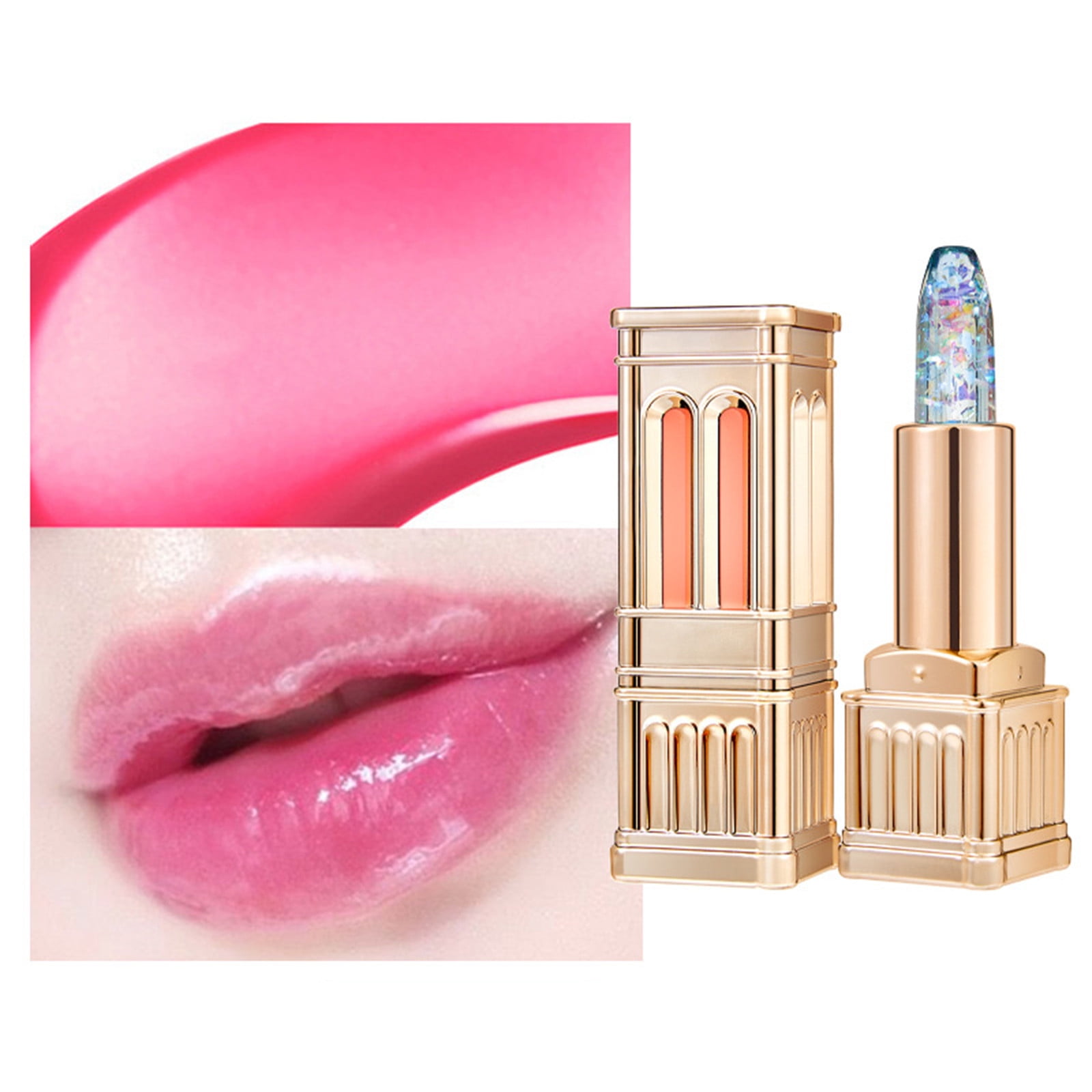 Magic Color Changing Lipstick 3.8g - Temperature-Activated Jelly Lip ...