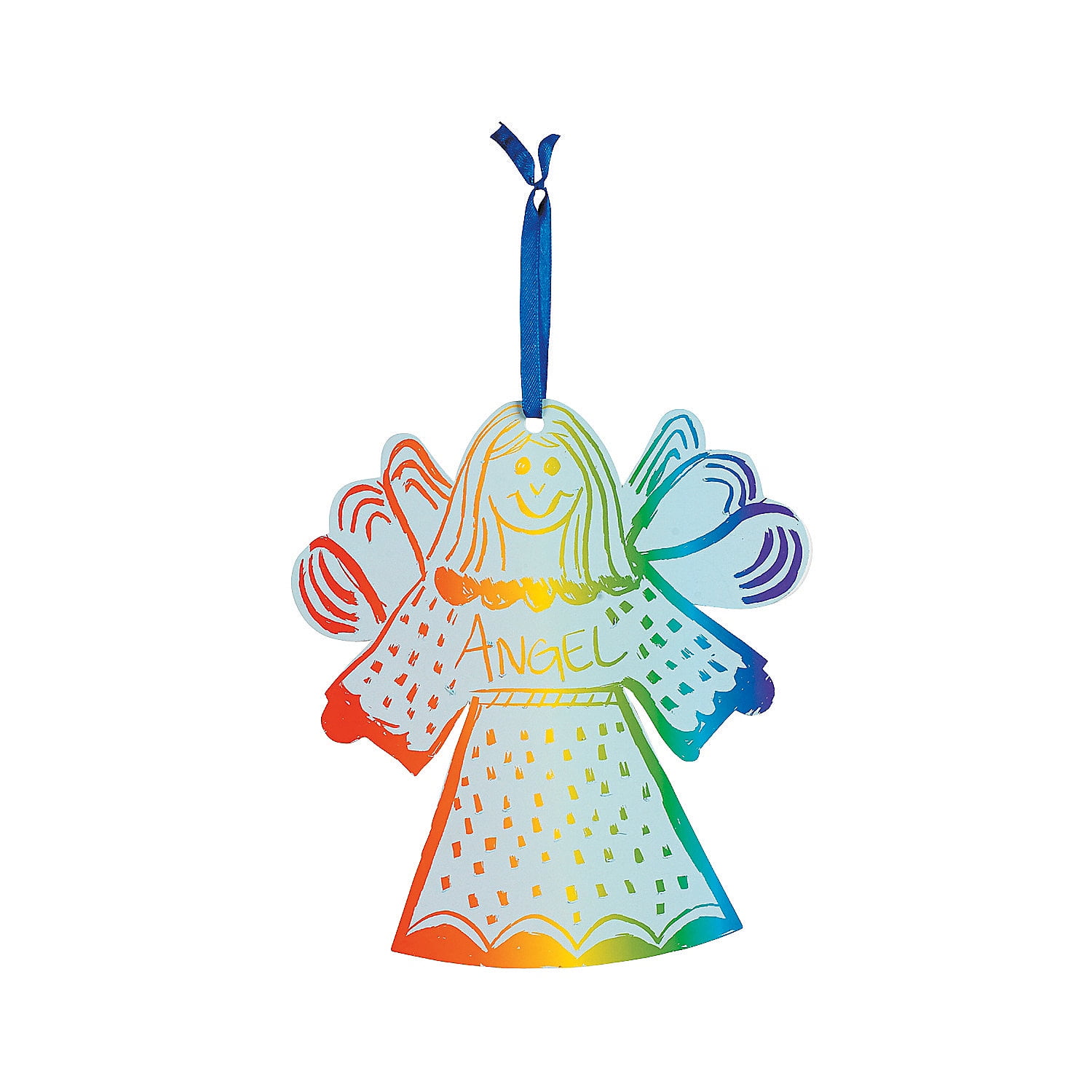 Magic Color Scratch Angel Ornaments, Craft Supplies, Ornaments, Magic ...