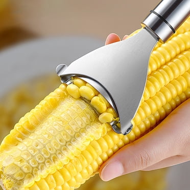2 Pack Walmart's Corn Kernel Cutting Gadget, Stainless Steel Corn ...