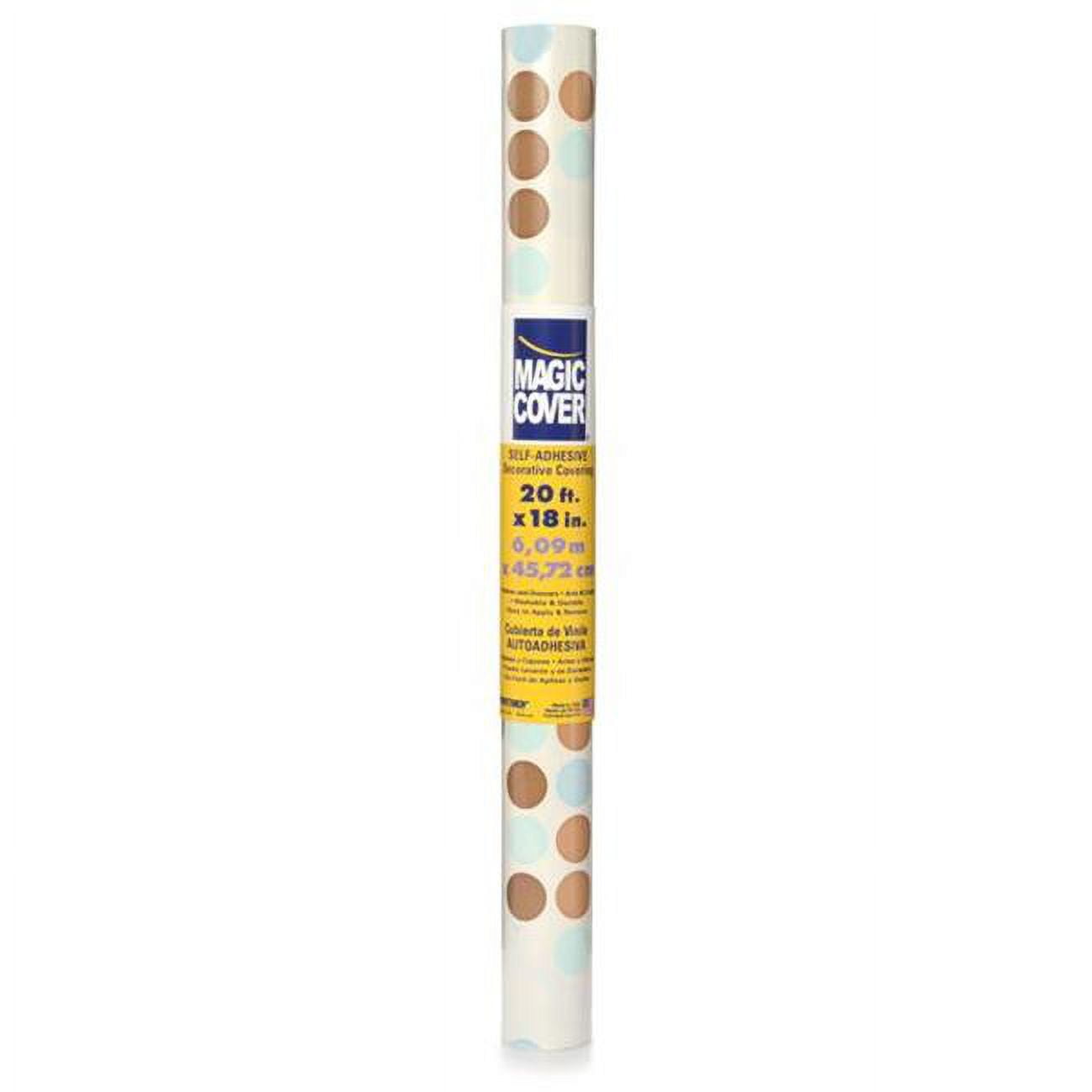 Magic Cover 20F-18362-06 20 ft. x 18 in. Self-Adhesive Decorative ...