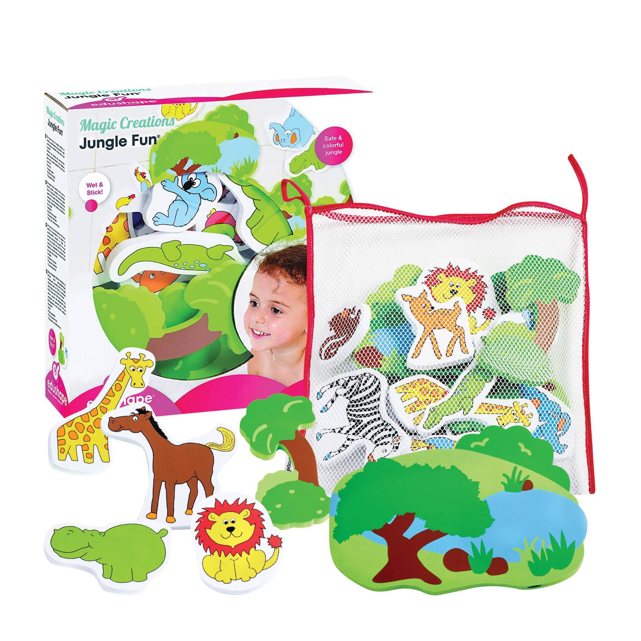 Magic Creations Bath Playset - Jungle Fun - Walmart.com