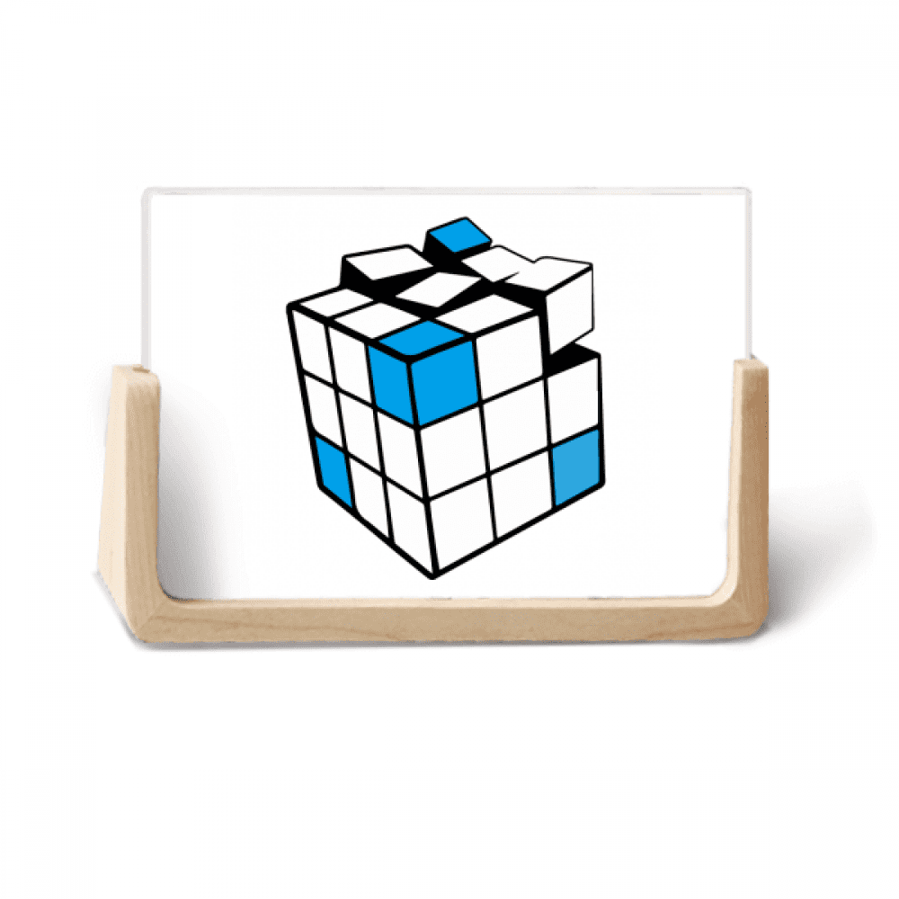 Magic Cube Color Toy Art Deco Fashion Photo Wooden Photo Frame Tabletop ...