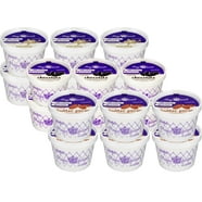 Magic Cup Dessert Cups Variety Pack, Chocolate, Vanilla, Butter Pecan ...