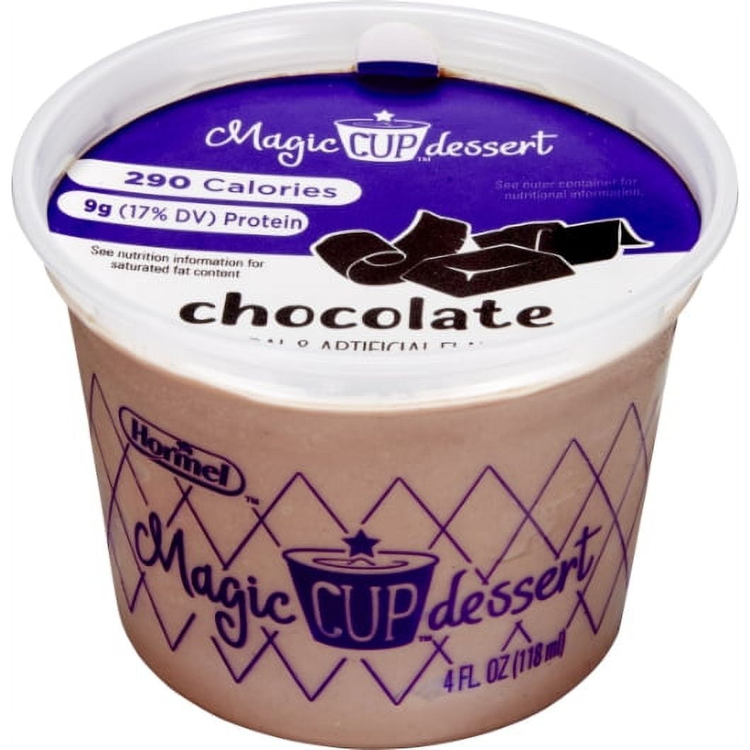Magic Cup - Fortified Chocolate Nutrition Snack, 4 Ounce, 48 per case ...