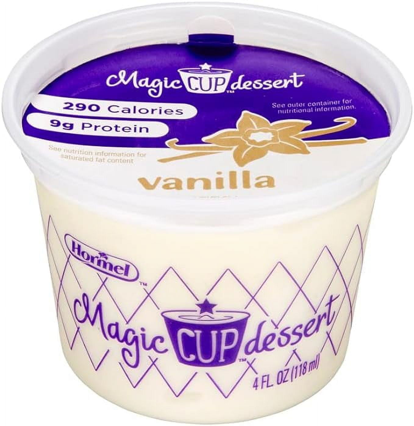 Magic Cup Fortified Nutrition Vanilla Snack, 4 Ounce - 48 per case ...