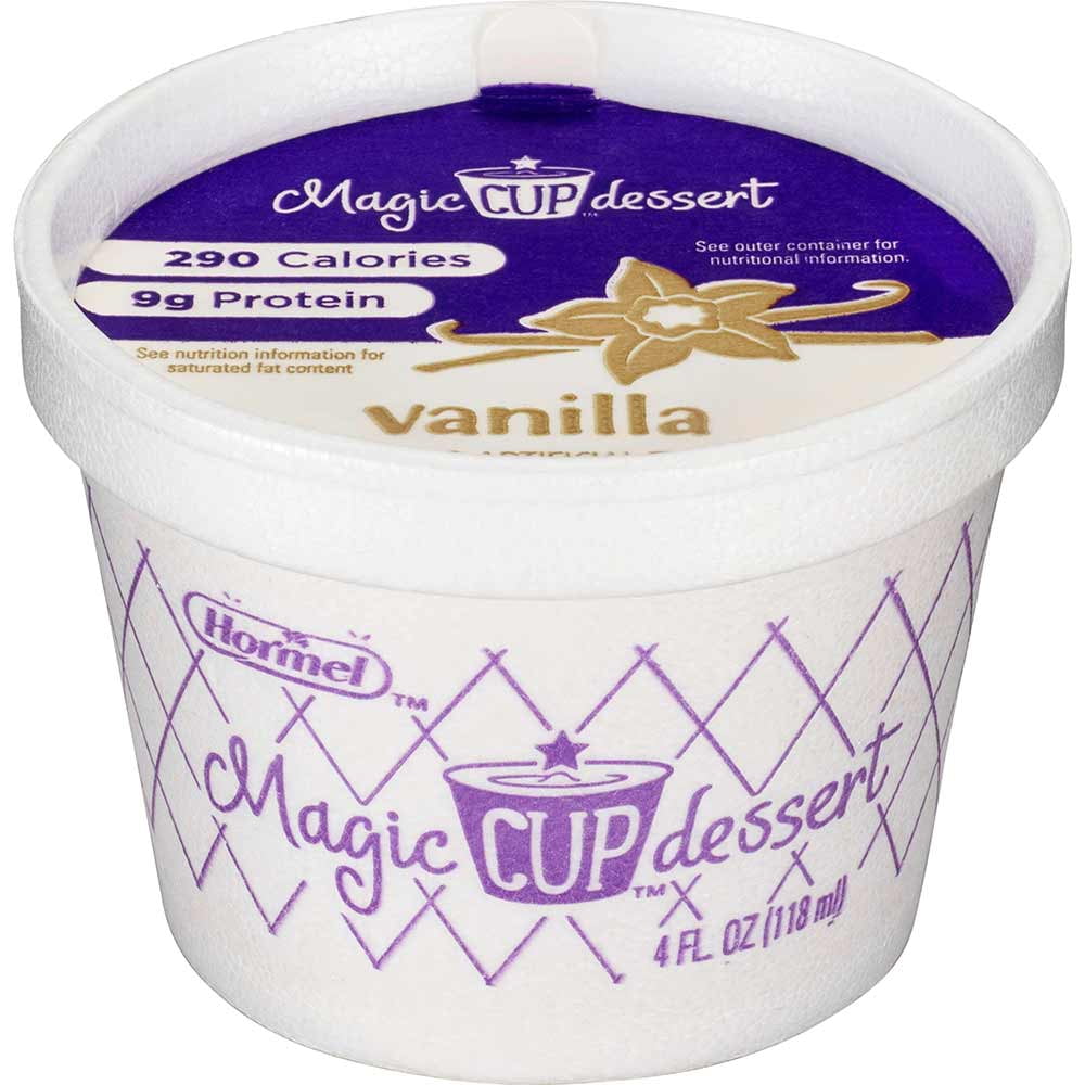 Magic Cup Fortified Frozen Vanilla Dessert, 4 Ounce, 48 Pack - Walmart.com