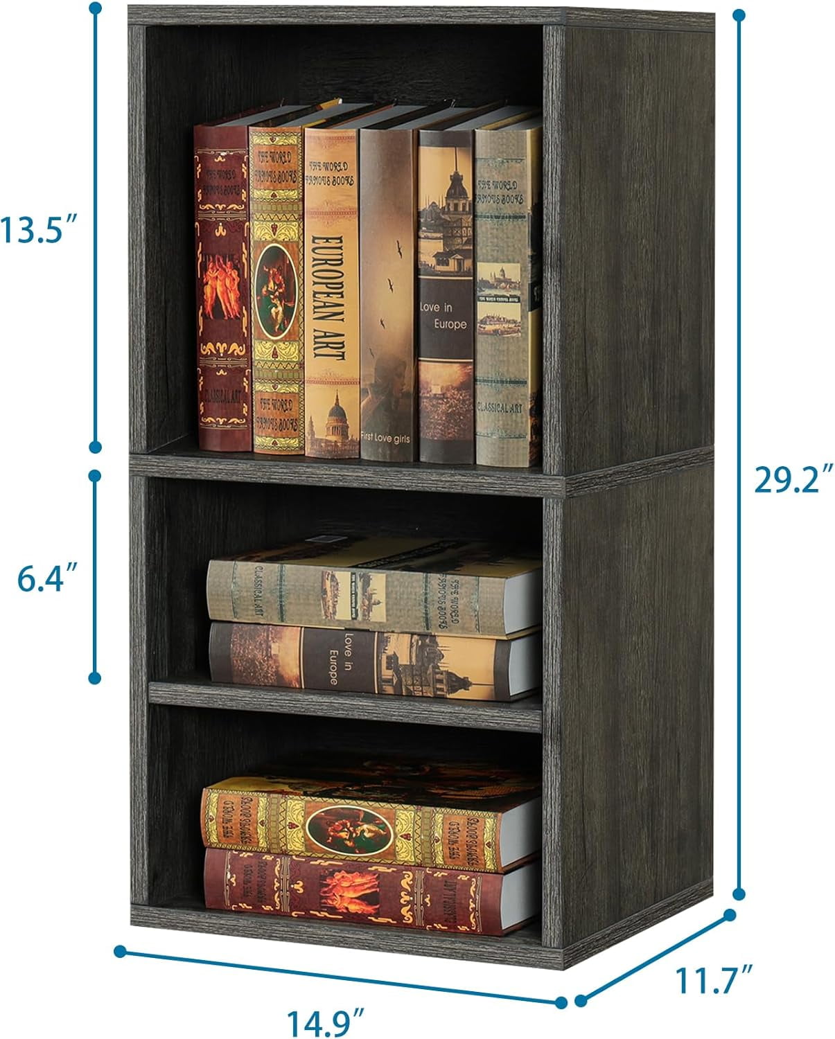 Magic DIY Cube Storage Organizer Stackable Cubes, Small Room Organizer ...