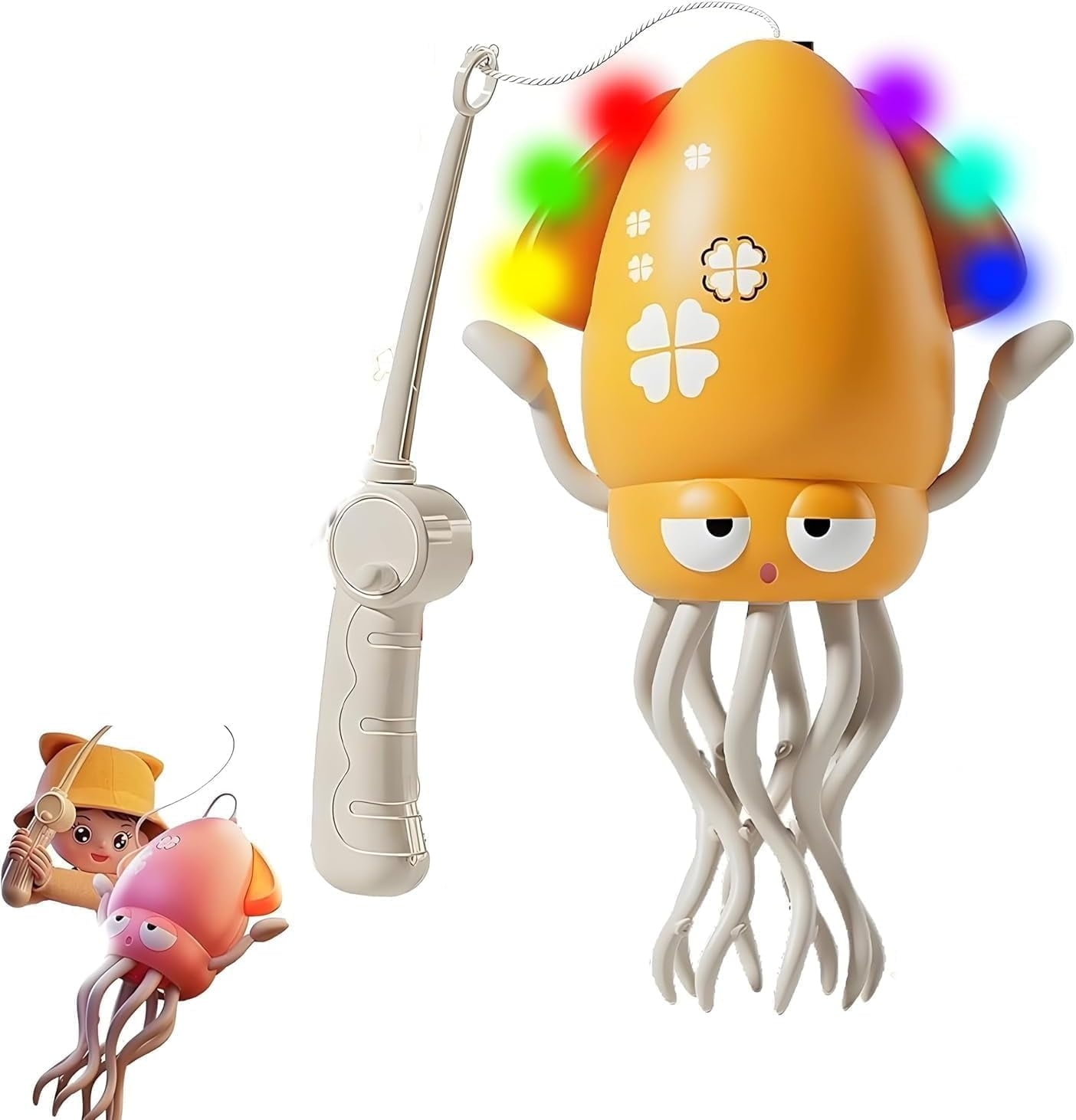 Magic Dancing Octopus Toy, 2025 New Crazy 8-Leg Auto-Dance Octopus Toy ...