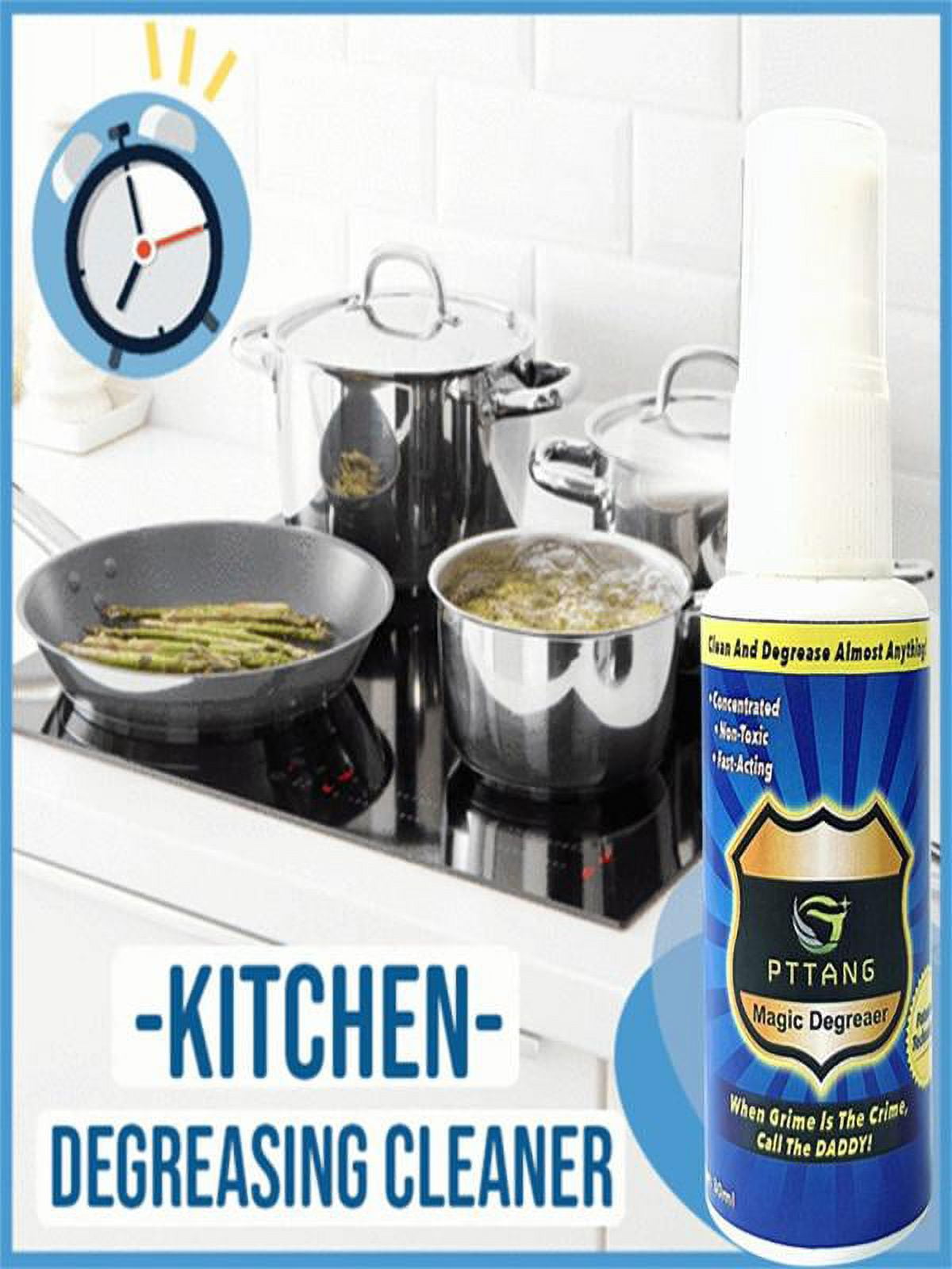 Magic Degreaser And Cleaner Spray Multi-Purpose Kitchen Grease Cleaner ...