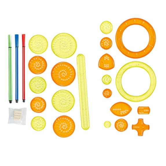 Magic Designer Kit, DIY Pattern Creating Toys with Guided Templates ...