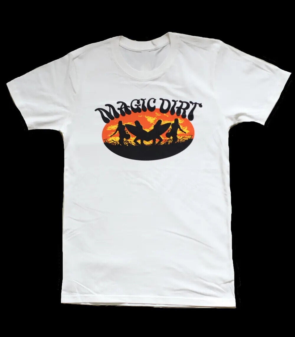 Magic Dirt basic shirt white T-shirt short sleeve Unisex All sizes ...