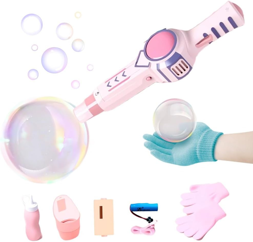 Magic Elastic Bubble Fog Wand, 2026 Upgraded Elastic Bubble Fog Bubble ...