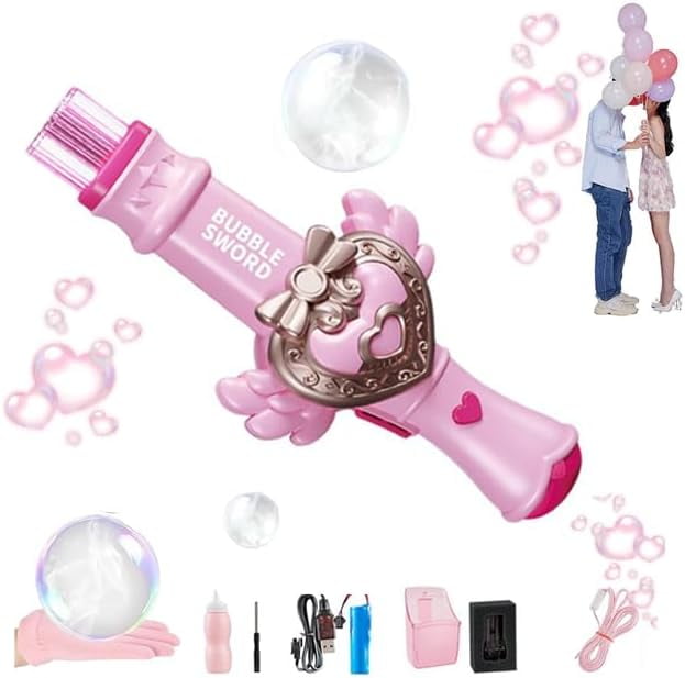 Magic Elastic Bubble Fog Wand,2026 Upgraded Fog Bubble Machine ...