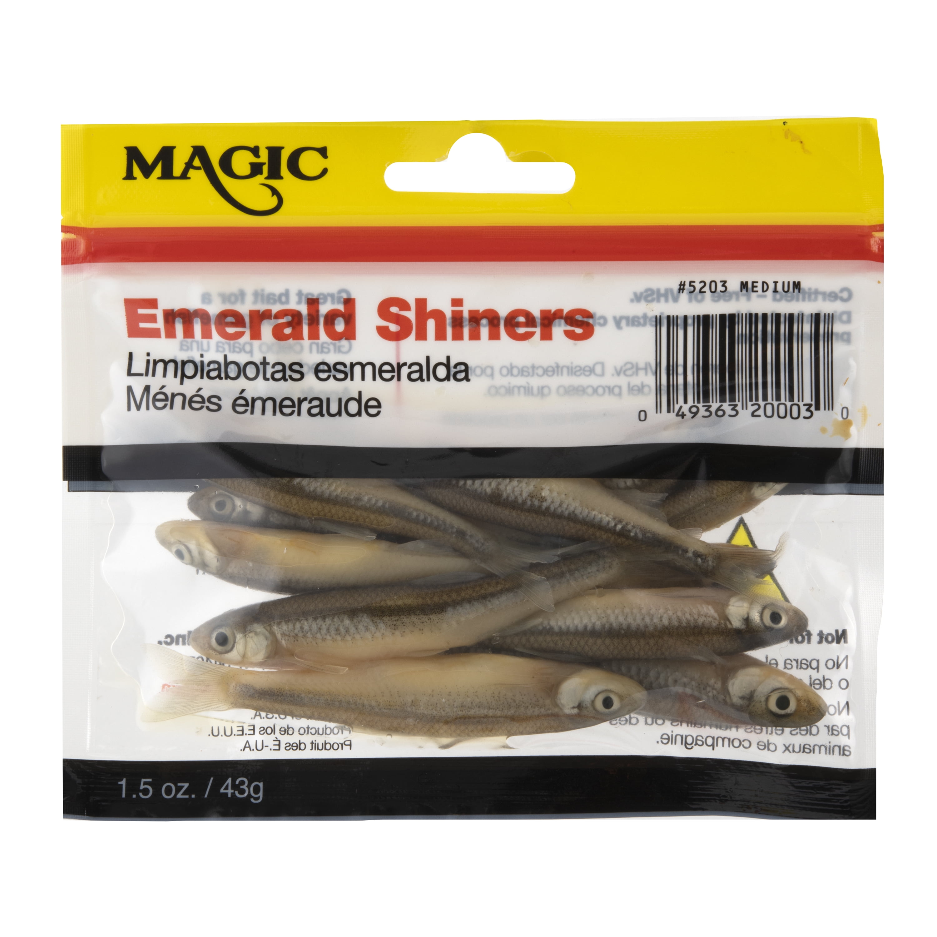 Magic Emerald Shiner Minnows Package - Walmart.com