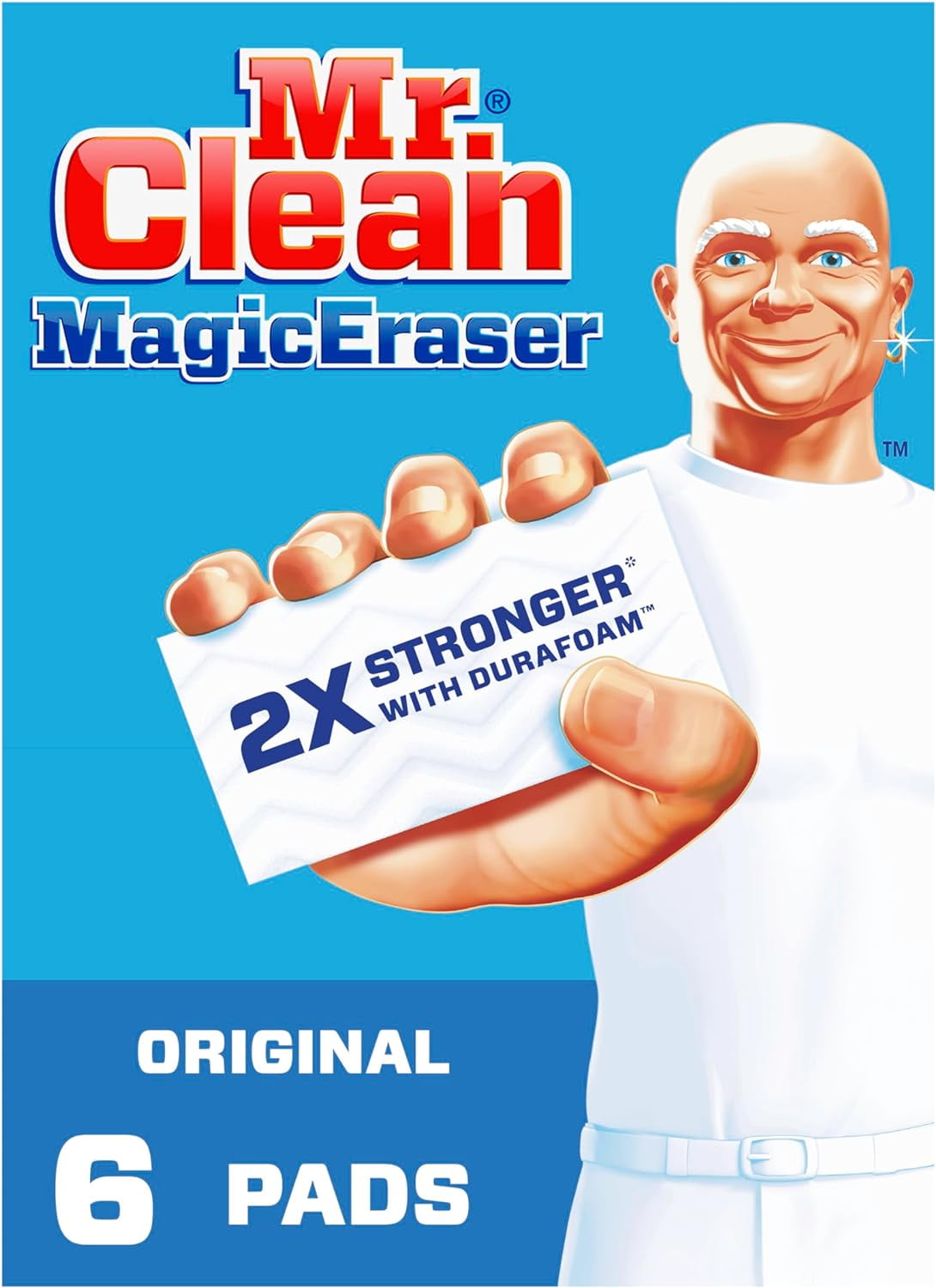 Magic Eraser Original Cleaning Pads, Multi Purpose Cleaner, Bathroom ...