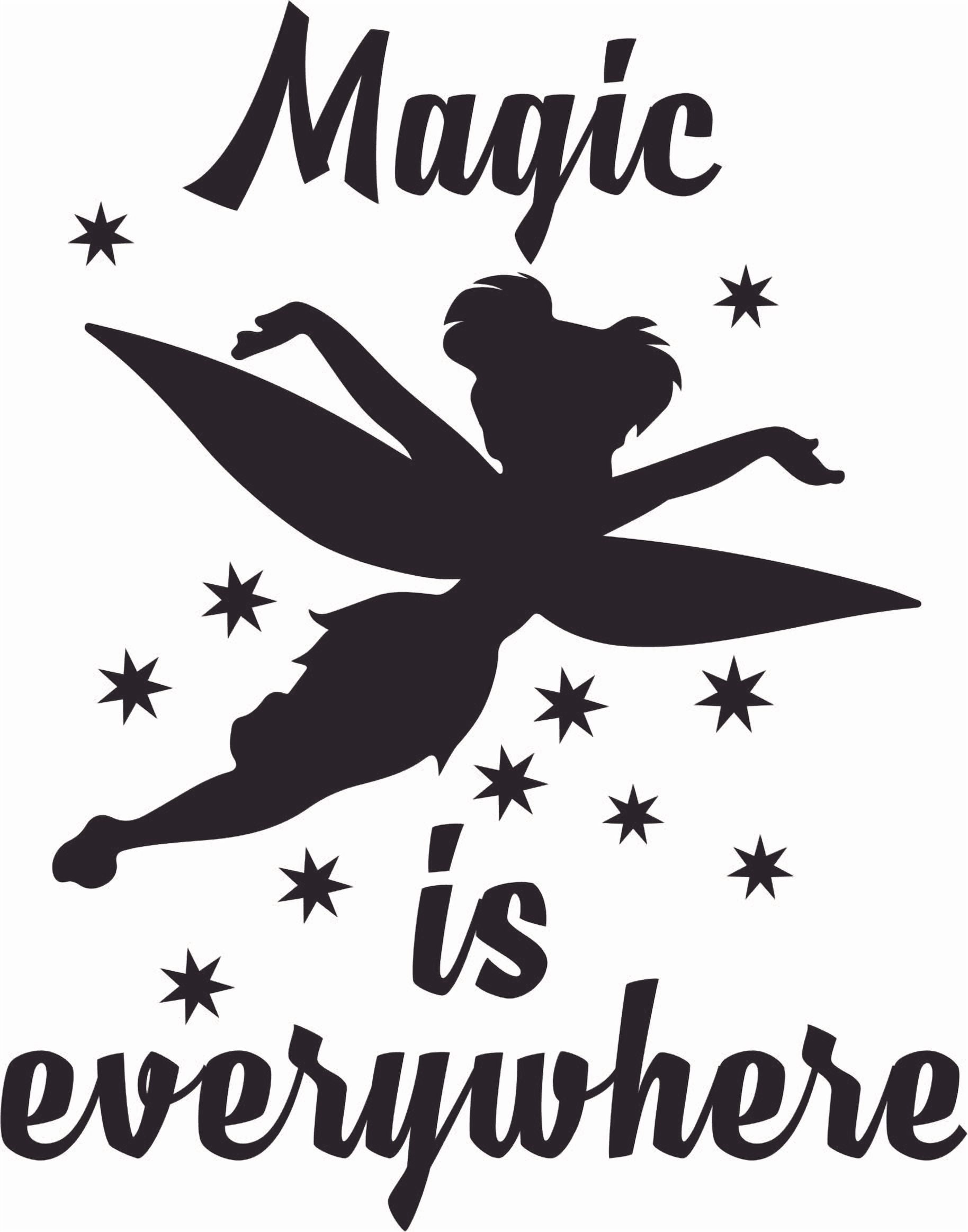 Magic Is Everywhere Green Fairy Bell Cartoon Character Quotes Sayings ...