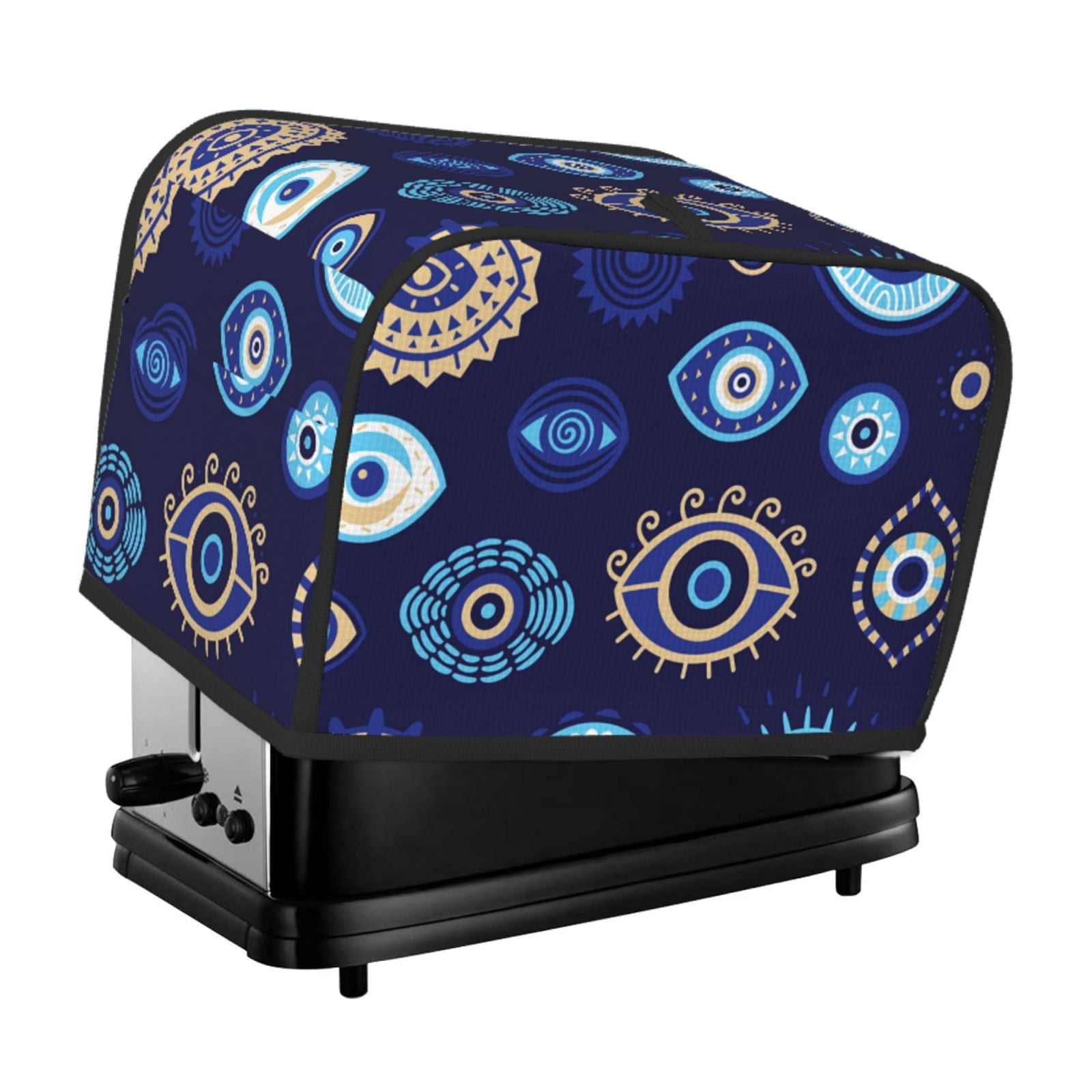 Magic Evil Eyes 2 Slice Toaster Cover Bread Maker Dust Protective For ...