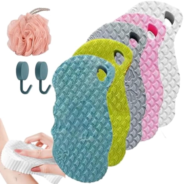Magic Exfoliating Bath Sponge 3D, 2026 New Magic Exfoliating Sponge ...