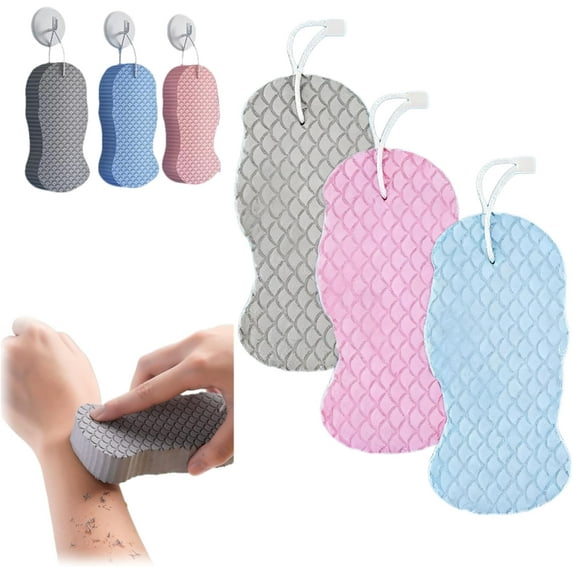 Magic Exfoliating Bath Sponge, 3D Print Exfoliating Sponges for Body ...